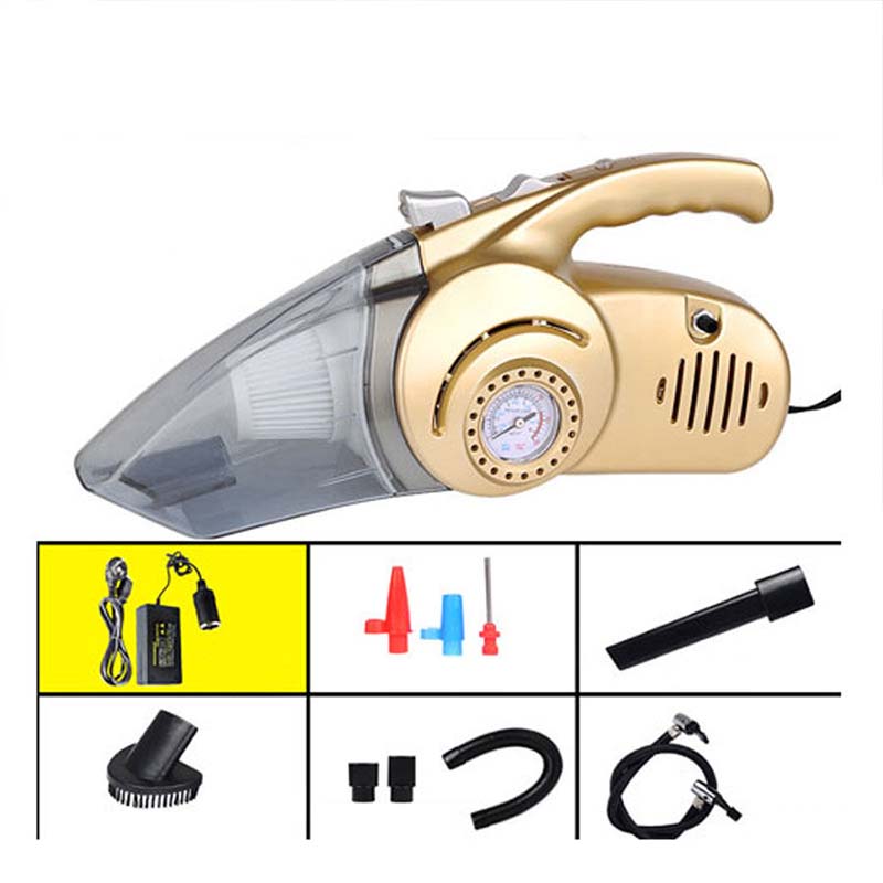 Four-in-one Car Vacuum Cleaner Multi-function Air Pump Car Inflation T ...